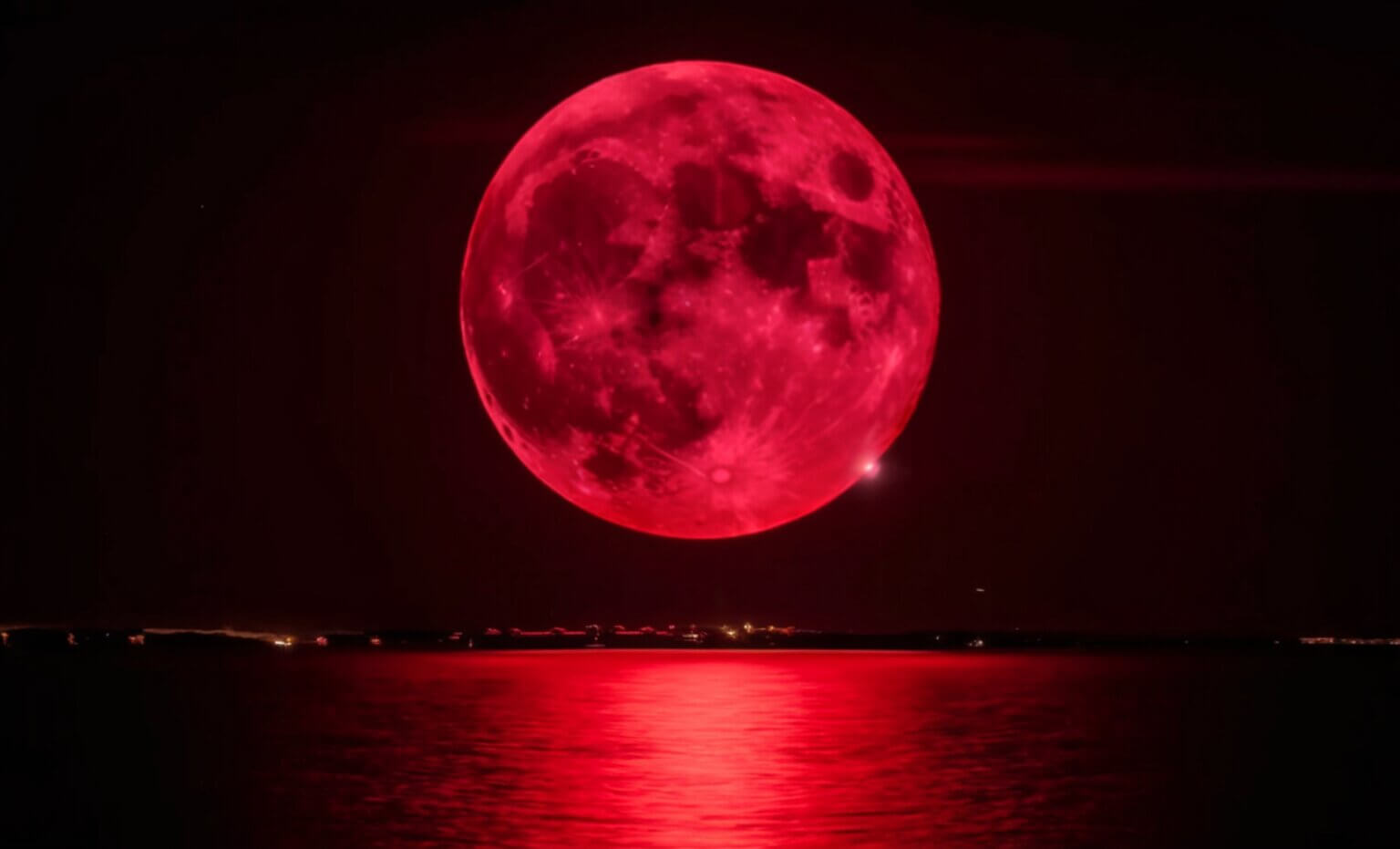 Voici où regarder la Lune rouge sang depuis la France, ce soir